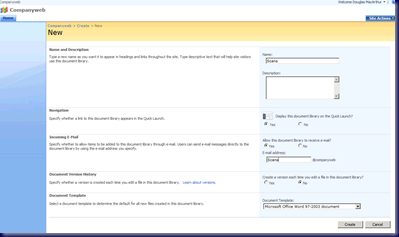 MPECS Inc. Blog: SBS 2008 – MFP/Copier To Scan To E-mail Destined To A Companyweb SharePoint ...